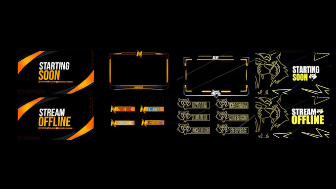 Do a profesional streampack by Alvyrgz | Fiverr