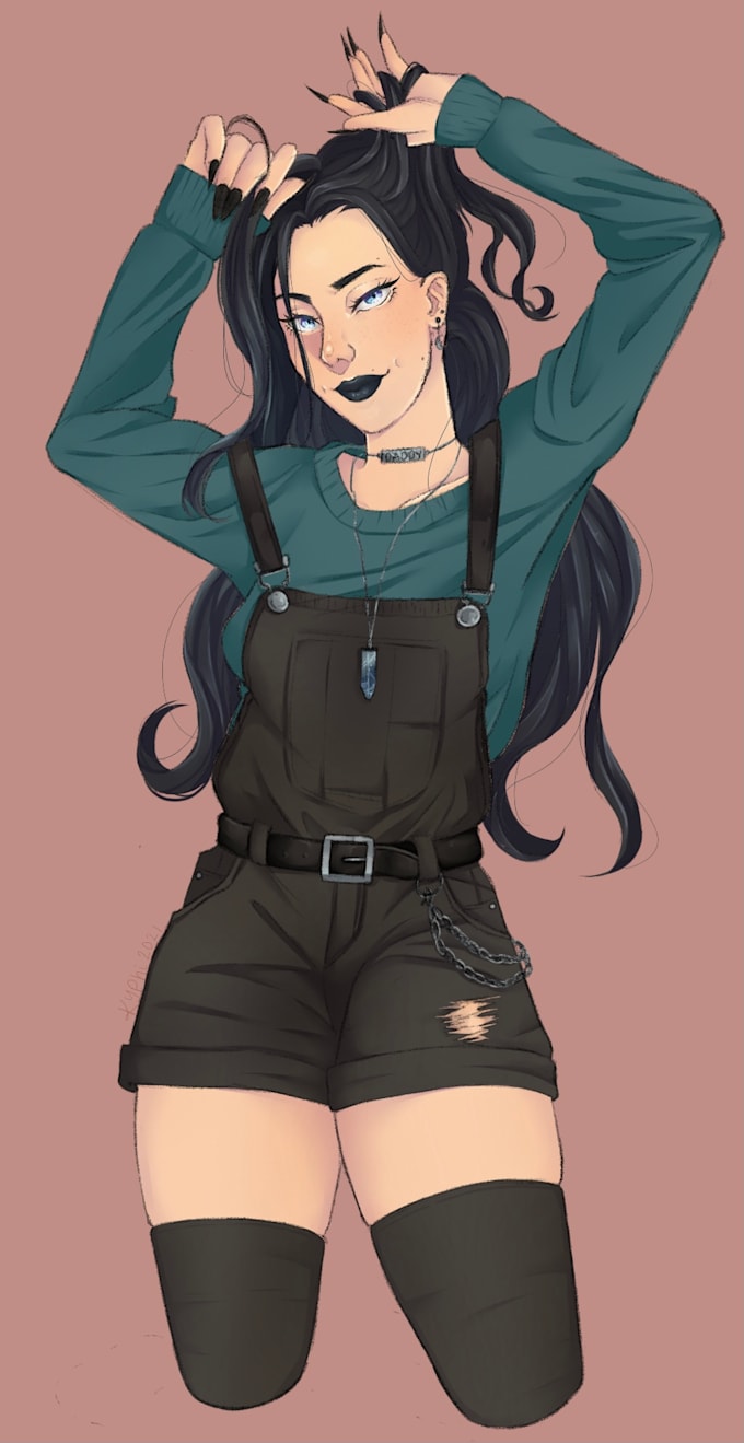 Draw Your Ocs Or Fanart By Kyphi Arts Fiverr