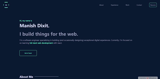 Develop React Js Website Using Wireframe By Manishdix Fiverr