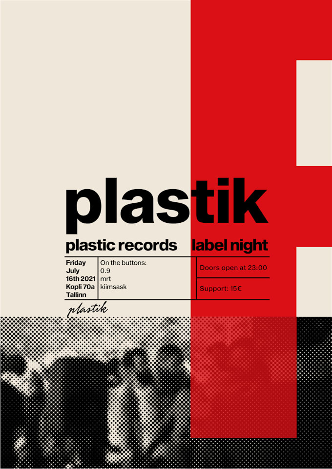 Design a unique and noticeable poster for you by Kristokirsimae | Fiverr