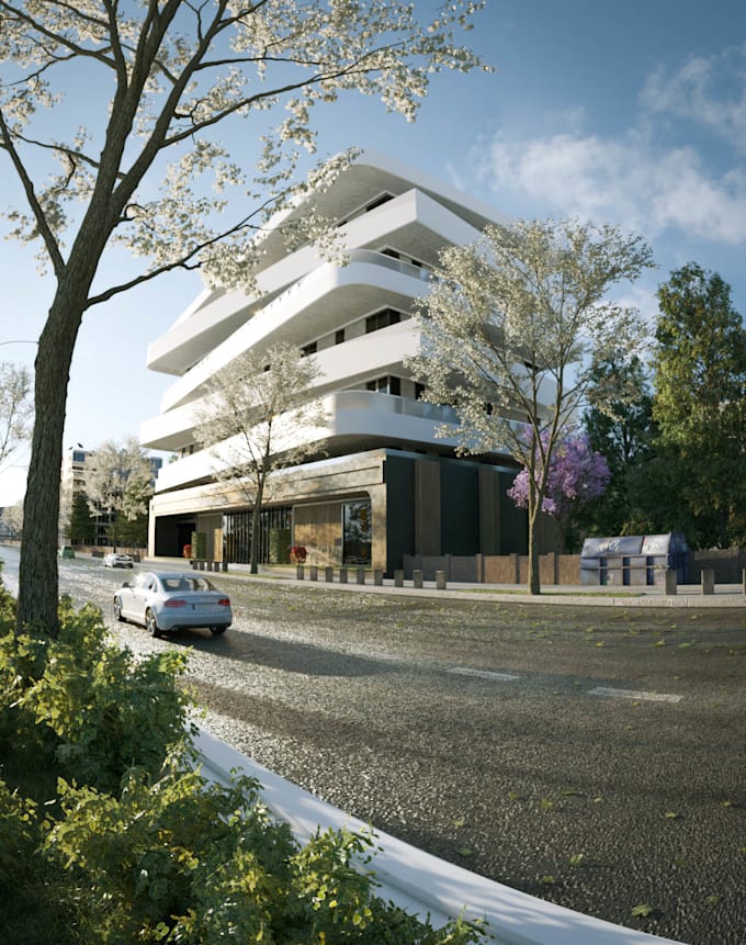 Do exterior render for any building by Ahmedas450 | Fiverr