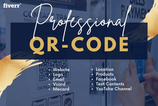 Create dynamic qr code design and qr code for your business with logo ...