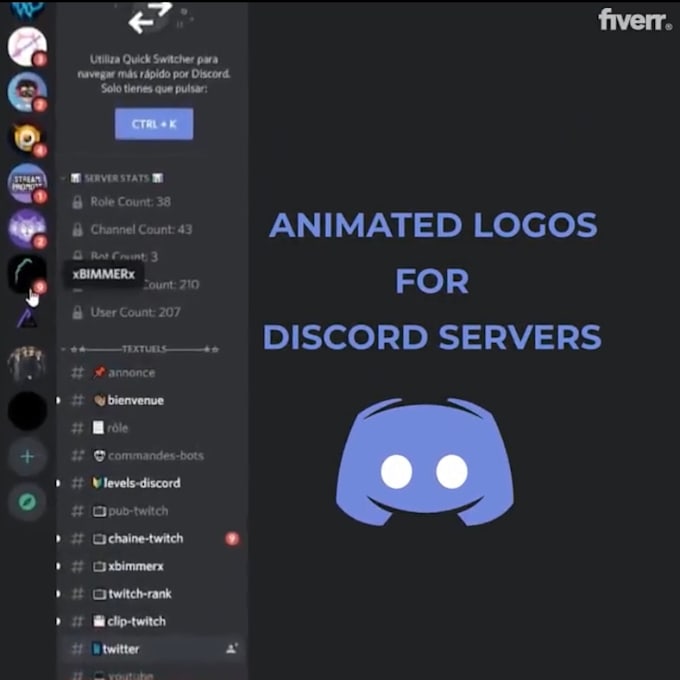 A professional discord server setup for an esports team by Ahsanmuh230 ...