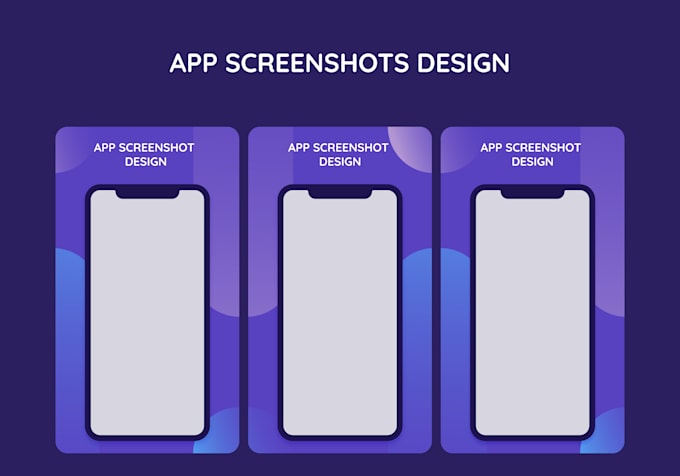 Design attractive screenshots for your app by Jaydeep007 | Fiverr