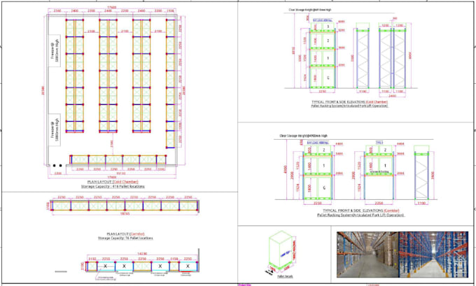Do 2d 3d autocad drawing, i have warehouse racking experience in uae by ...