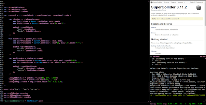 Teach you the supercollider language by Martinhurych | Fiverr