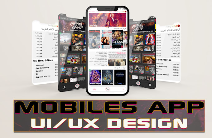 Create a unique mobile app ui ux design by Muhagag | Fiverr