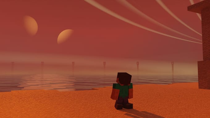 Make a minecraft render for you by Yeuladev | Fiverr