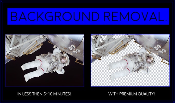 Remove backgrounds in less then 5 minutes by Markszs | Fiverr