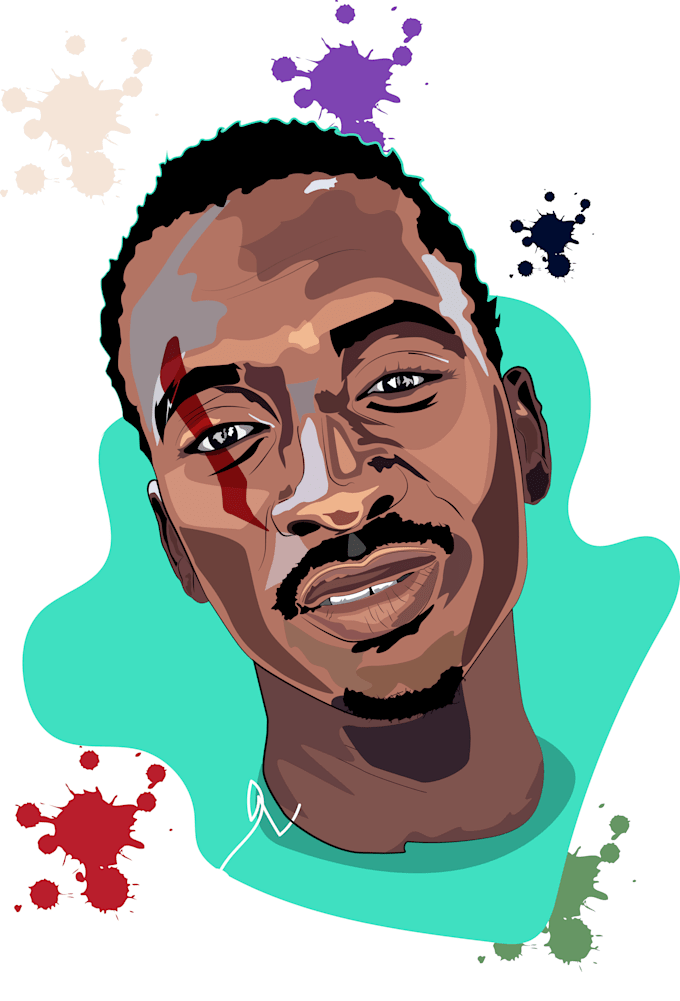 Draw customized digital cartoon illustration by Mafive_concept | Fiverr