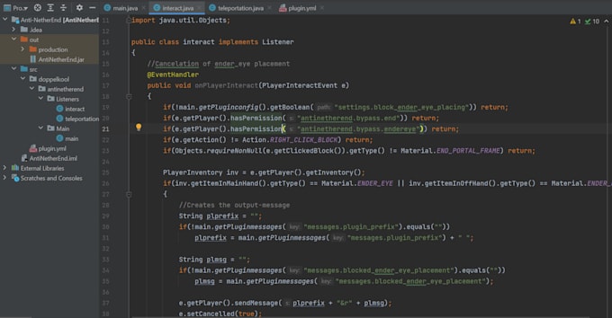 Update your spigot or bungeecord plugin by Knrd__ | Fiverr