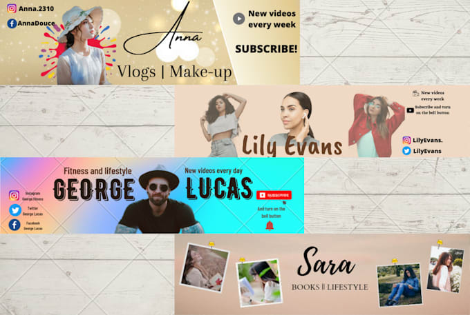 Design professional channel art for youtube using canva by ...