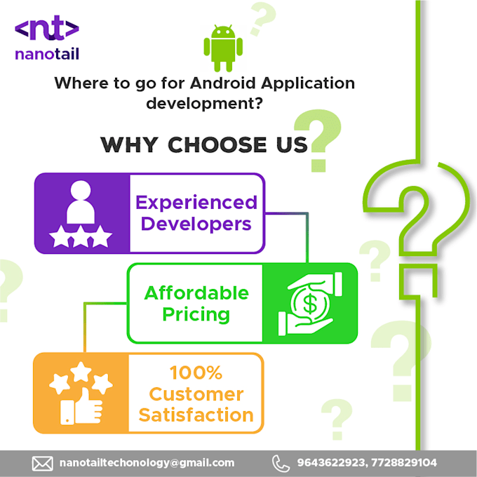 Develop android static application by Nanotailtech | Fiverr