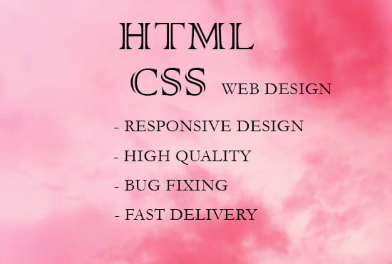 Design html css responsive website and bootstrap website by Alizzanoor ...