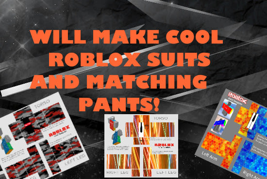 Make good roblox suits shirts and pants combo by Superkidroblox | Fiverr
