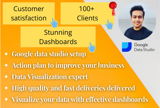 Create customized dashboards through google data studio with an action ...