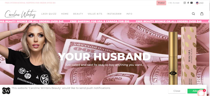 Design and develop your website using html css javascript and php by ...