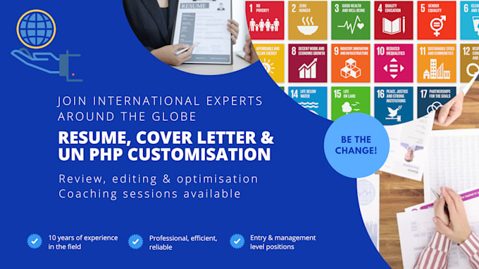 Customise your cv, resume, cover letter for jobs at international org ...