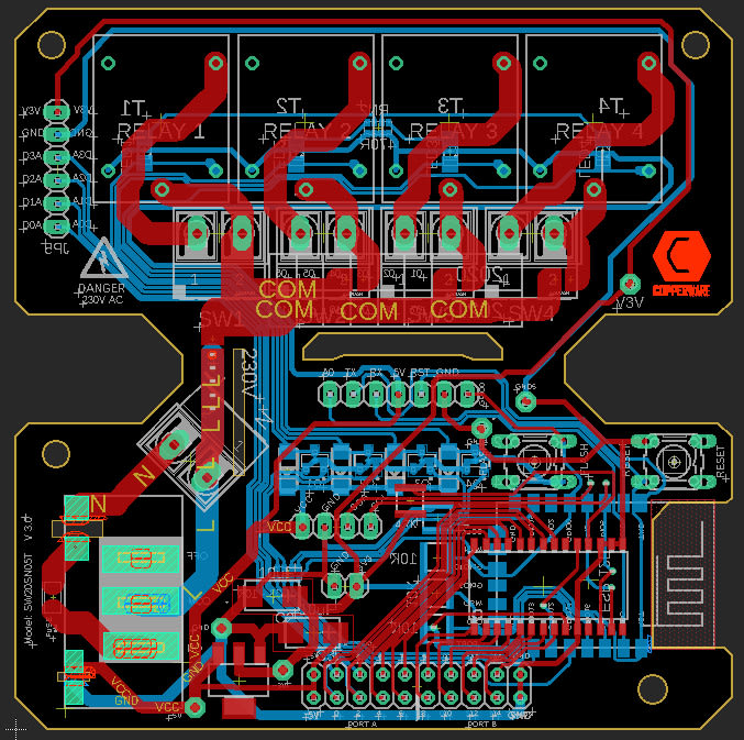 Design a pcb for your circuit in eagle cad, and model 3d enclosure ...