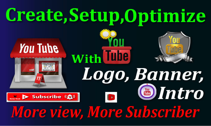 Create, setup and optimize youtube channel by Tusardata | Fiverr Create, setup and optimize youtube channel by Tusardata | Fiverr
