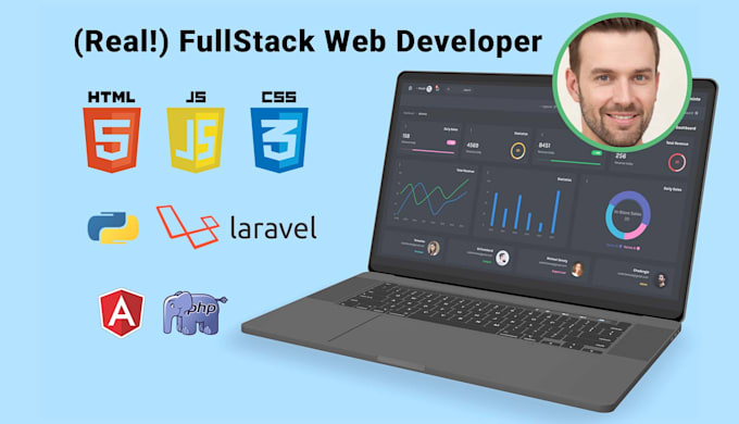 Be your fullstack web dev by Damiendev | Fiverr
