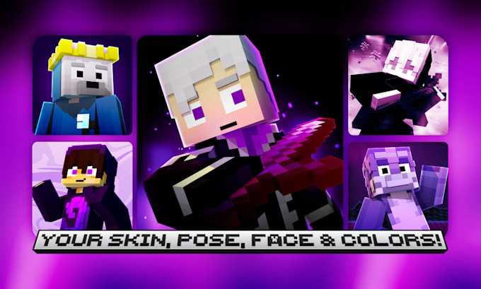 Make you a minecraft profile picture by Kolehoenicke | Fiverr