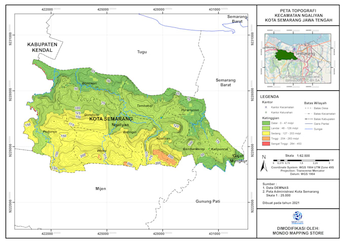 Make maps project for you by Mondomapping | Fiverr