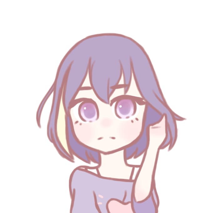 Create a cute simple chibi,anime profile picture by Nurinbtrsyy | Fiverr