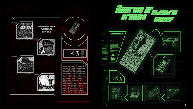 Design stunning futuristic bitmap posters by Youssefelk | Fiverr