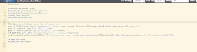 Wright script for automatization of tasks bioinformatics also in hpc by ...