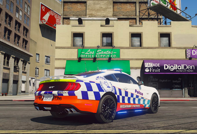 Create custom textures for gta5 or fivem by Floxyl_designs | Fiverr