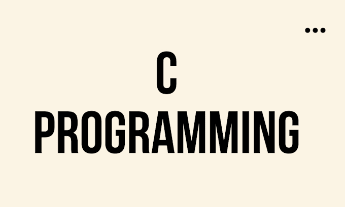 Do c programming projects by Muhibul_alam | Fiverr Do c programming projects by Muhibul_alam | Fiverr