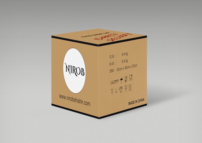 Create a professional carton box packaging design for your product by ...
