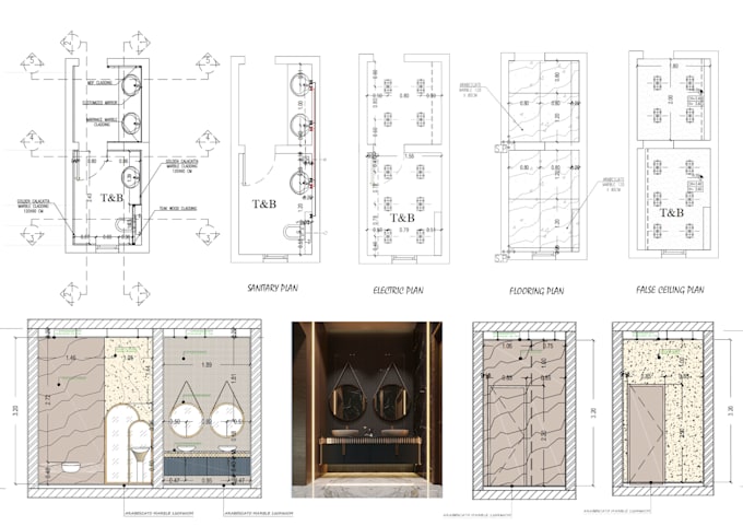 Shop drawings drafting , 2d designs by Mohramagdy | Fiverr