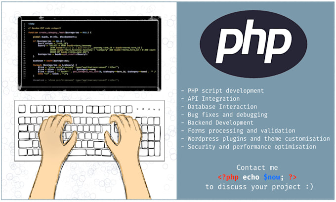 Build, fix, or optimize your php website or script by Codeexe | Fiverr