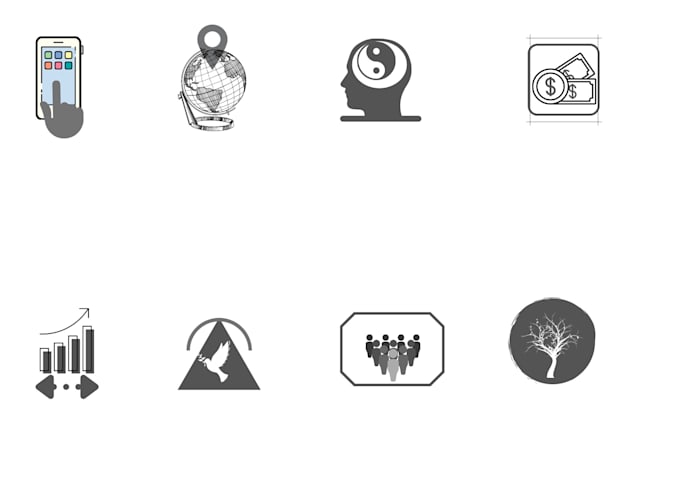 Create unique flat icons for web and apps and social media by Sajanee ...