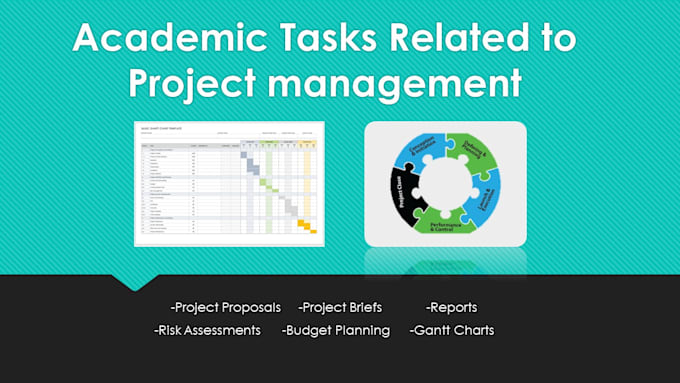 Do academic tasks related to project management by Malikyash | Fiverr