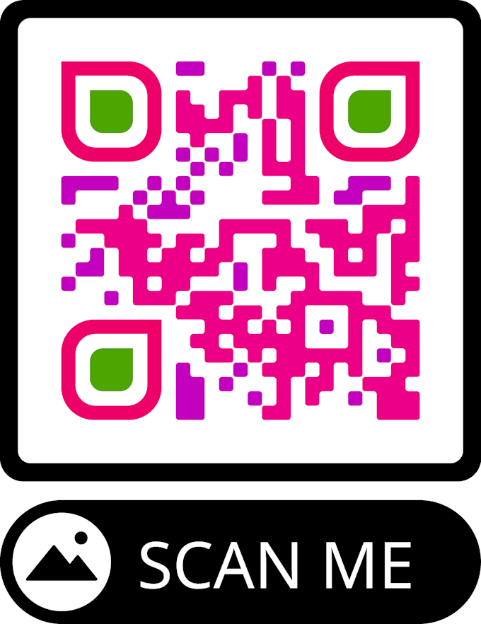 Design the best attractive qr codes by Diamondinashes | Fiverr