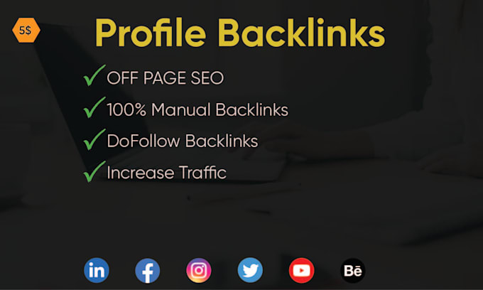 Design profile backlinks for brands by Fatimashah5 | Fiverr