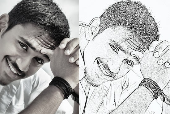 Convert your image in to pencil drawing with in 24 hours by Piu_arts ...