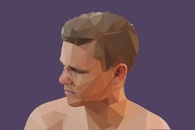 Edit your photos with a low poly effect by Liviumrc | Fiverr
