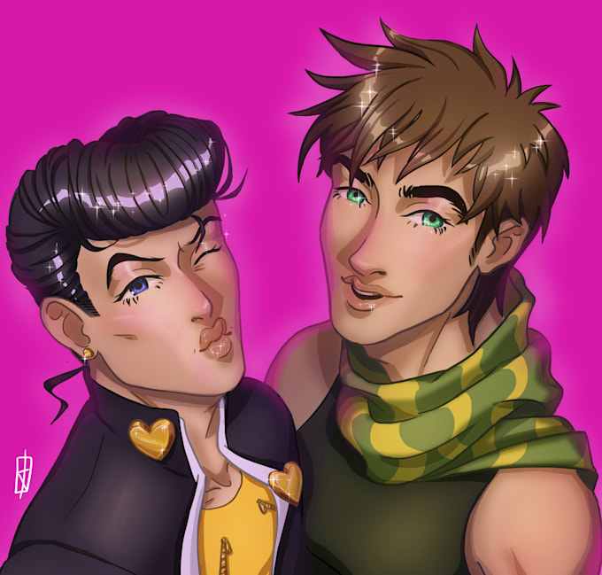 Draw a fanart of your favourite characters by Renniari | Fiverr