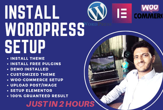 Install wordpress, setup theme demo, make any customizations by Kachoghazi | Fiverr