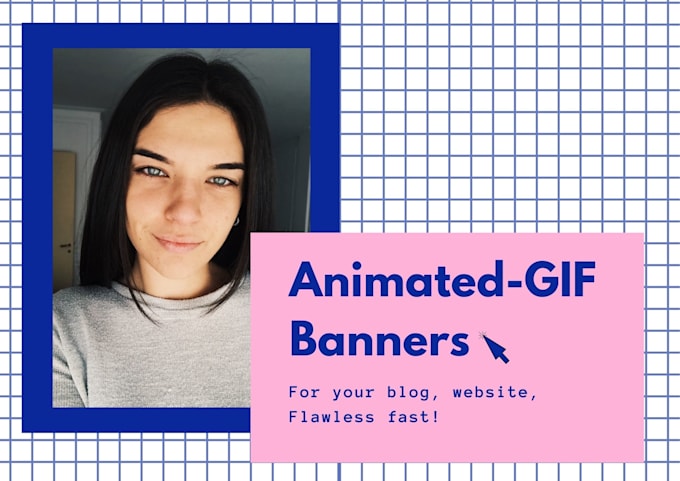 Design animated gif banners for your web by Alfonsinash | Fiverr