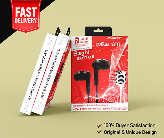 Create pixel perfect packaging, box and label design by Aleezaygraphics ...