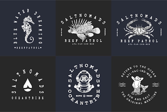 Create a cool badge design for your merch by Tohteh_hh | Fiverr