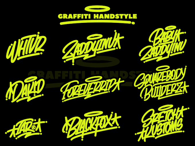 Create handstyle graffiti tag for your name logo by Lastri13 | Fiverr