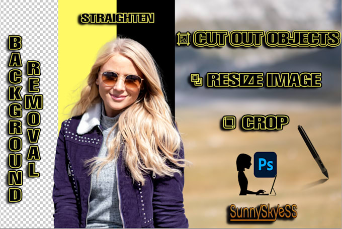 Remove background crop and resize photos by Amberdawnlively | Fiverr