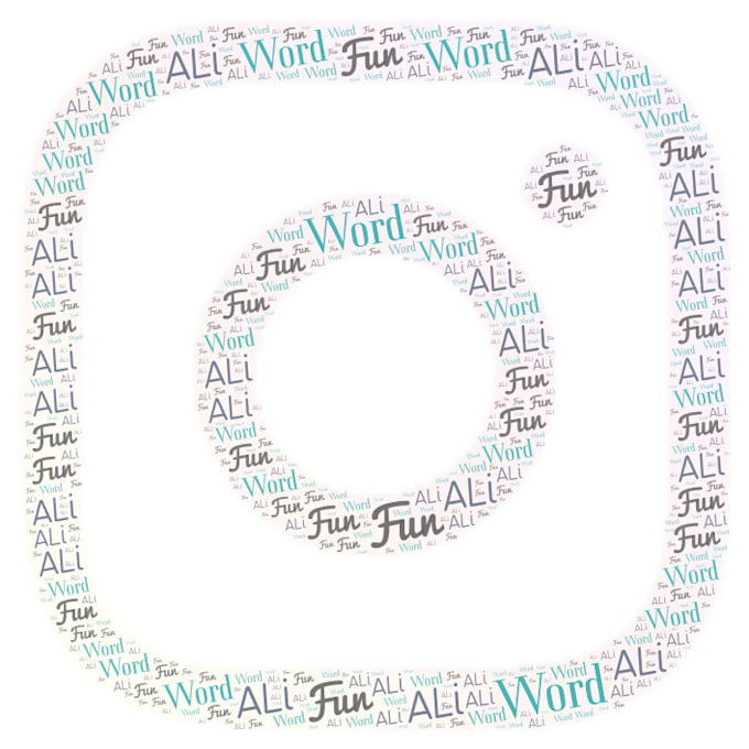 Do amazing and beautiful word art and word cloud art by Shahbaz_ali96 ...