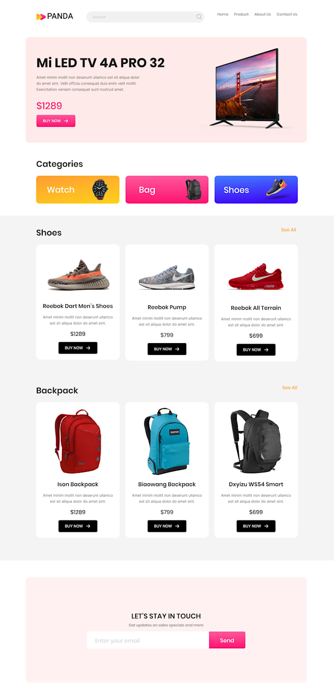 Design you full responsive figma to html page by En_joy17 | Fiverr